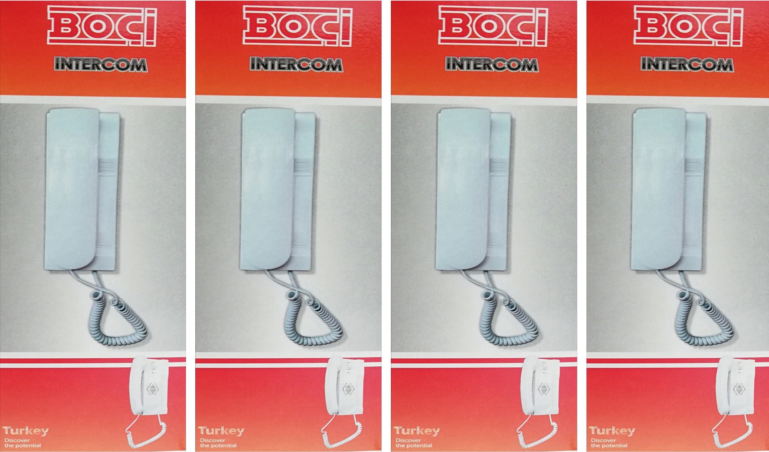 BT-104 Dörtlü Telefon Seti - Boçi Elektronik